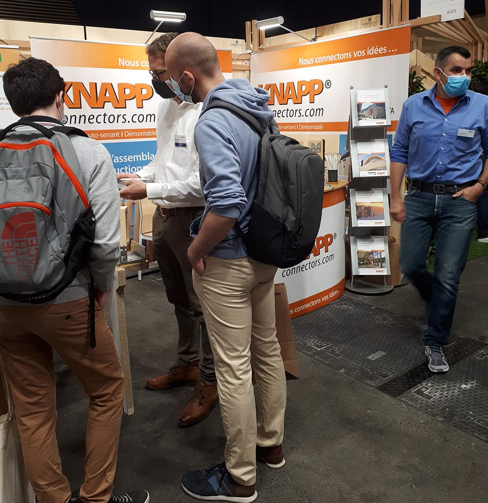 FBC Bois in Paris – mit Knappverbinder - Knapp Verbinder