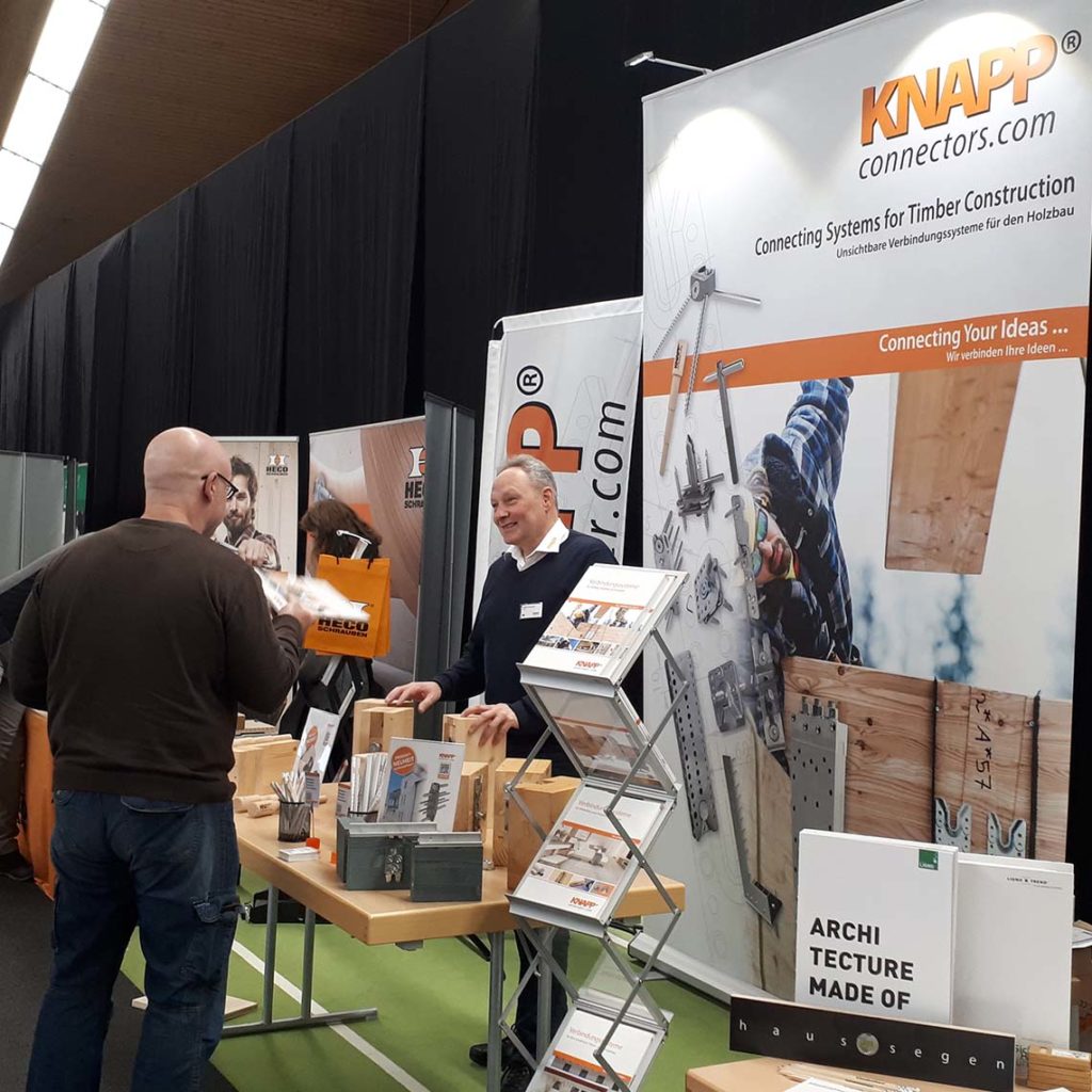 Knapp war Gast beim Erfatag von Lignotrend - Knapp Verbinder