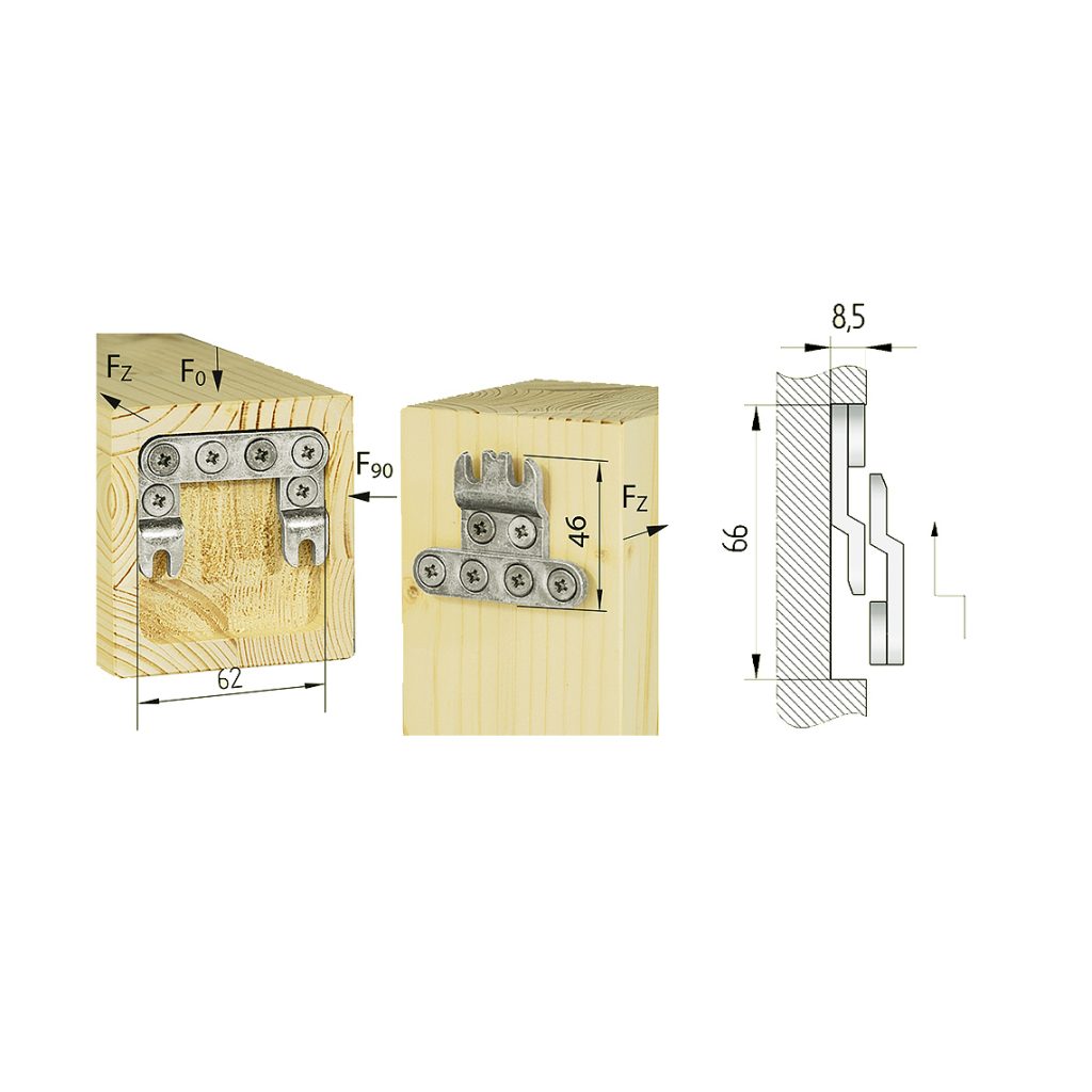 ACRO-System Stable timber connector for pillars and posts | Knapp ...