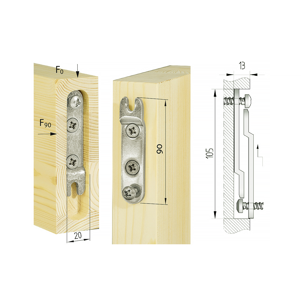 DUO-System Zargenverbinder | Knapp Verbinder