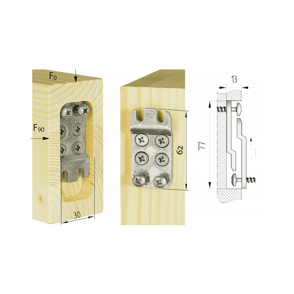 DUO-System Zargenverbinder | Knapp Verbinder