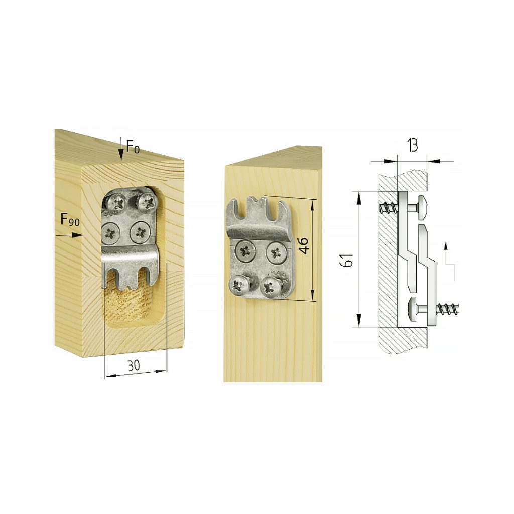 DUO-System Zargenverbinder | Knapp Verbinder